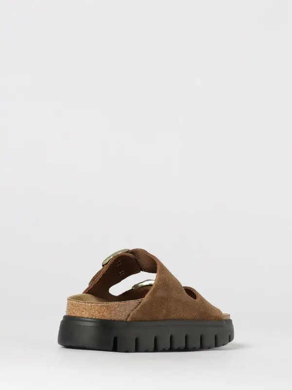 BIRKENSTOCK Arizona Pap Flex Platform Sandals In Suede