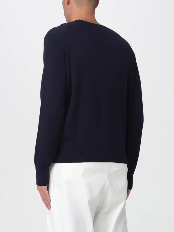AMI Paris Embroidered Crew Neck Jumper
