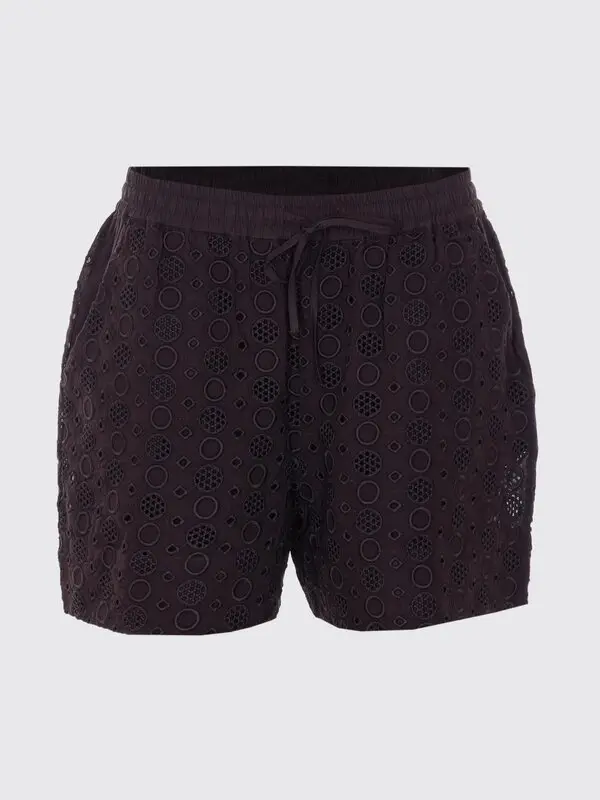 Pinko Sangallo Shorts With Drawstring - Brown