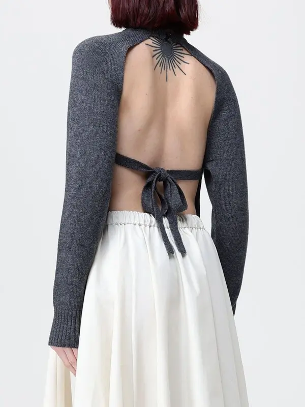 CORDERA Wool Crew-neck Cardigan