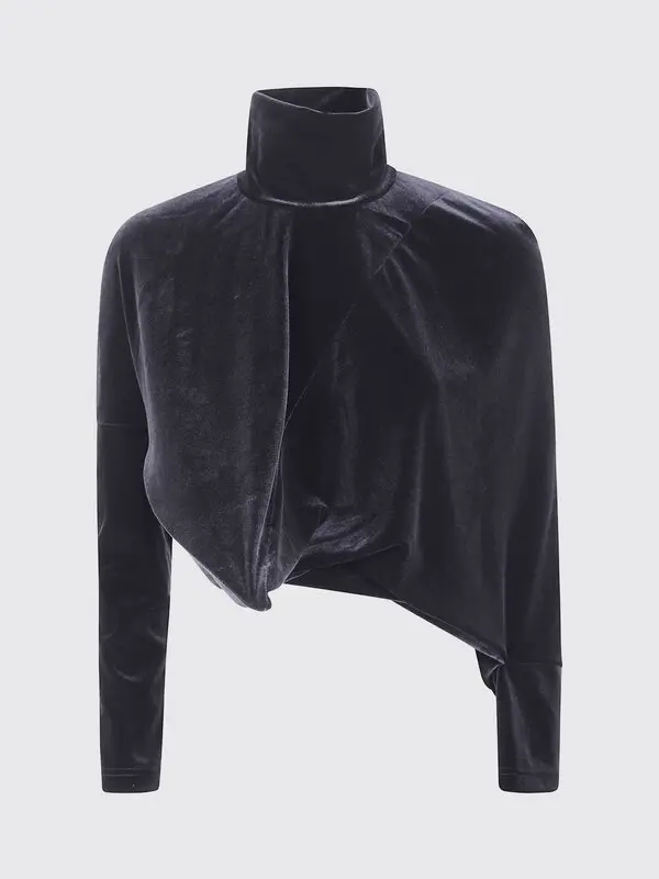 Junya Watanabe Asymmetrical Velvet Jumper