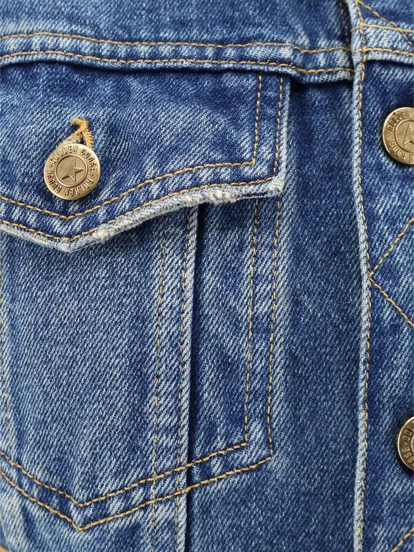 GOLDEN GOOSE Cotton Denim Jacket