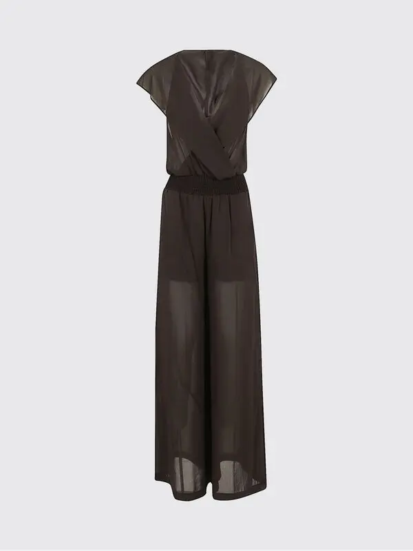 Pinko V-neck Sleeveless Jumpsuit