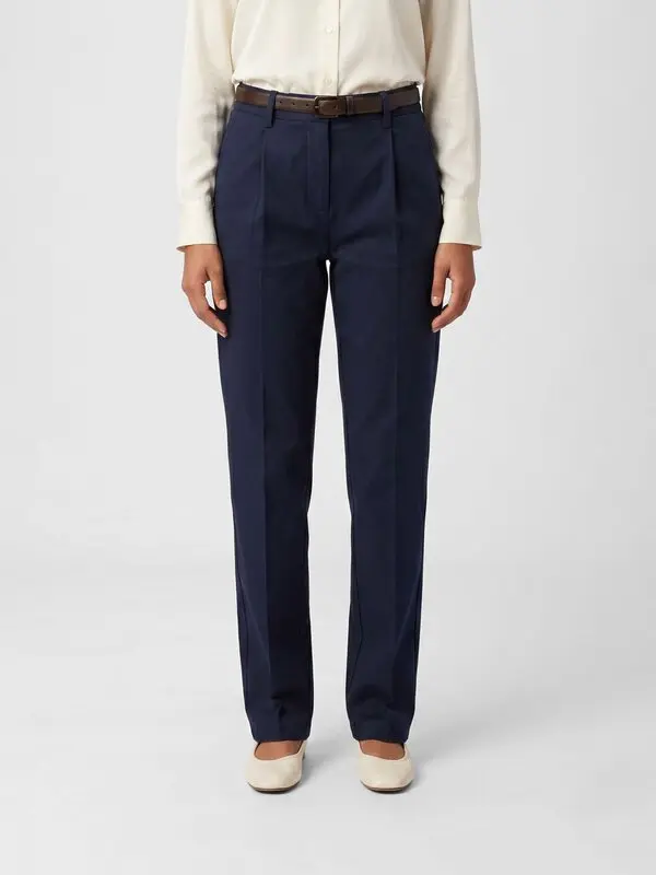 Aspesi Cotton Slim Fit Trousers - Blue