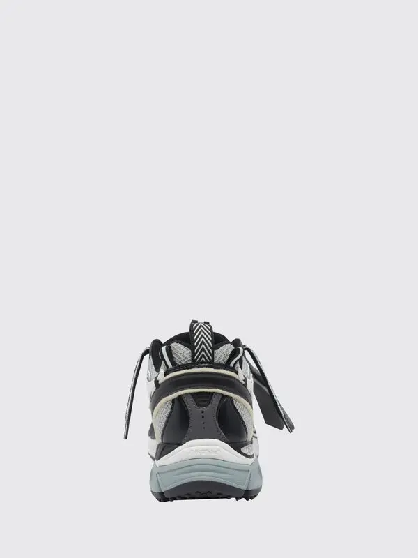 Off-White Be Right Back Rubber And Mesh Lace-up Sneakers - Black