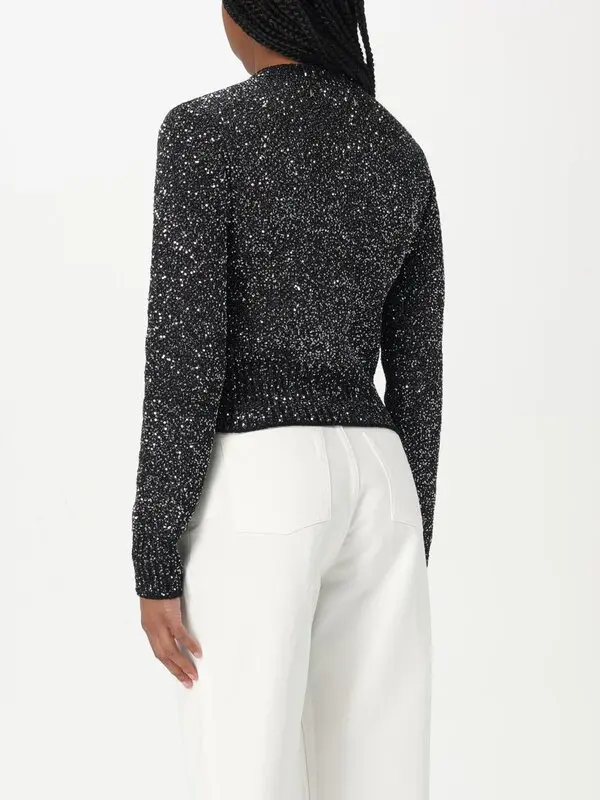 GOLDEN GOOSE Sequin Embellished Crew Neck Jumper