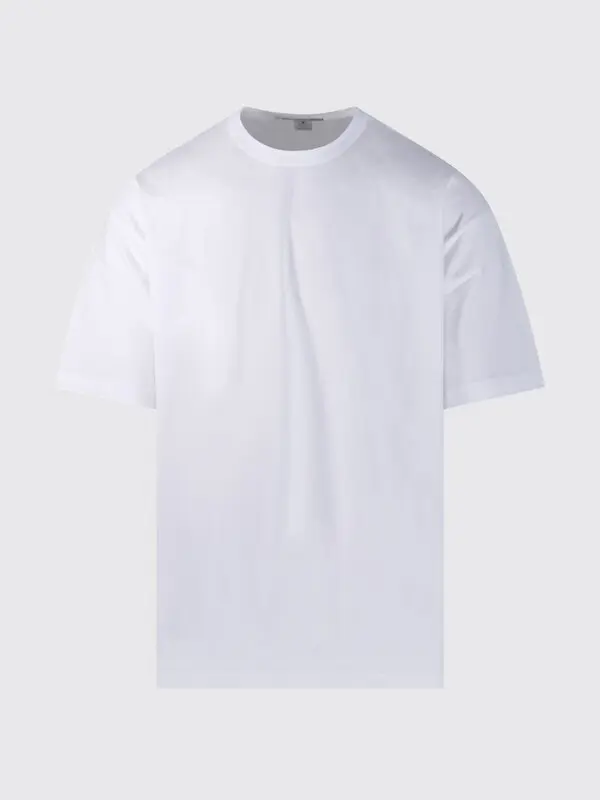 Comme Des Garçons Cotton T-shirt With Logo - White