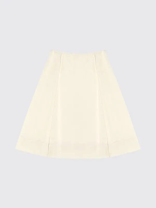JIL SANDER Satin Midi Skirt