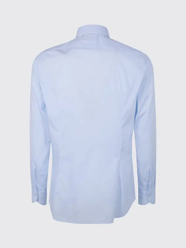TINTORIA MATTEI 954 Stretch Cotton Shirt - Blue