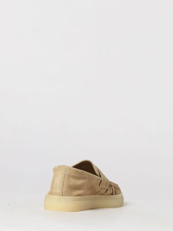 SUMMERY COPENHAGEN Paia Suede Loafers - Sand