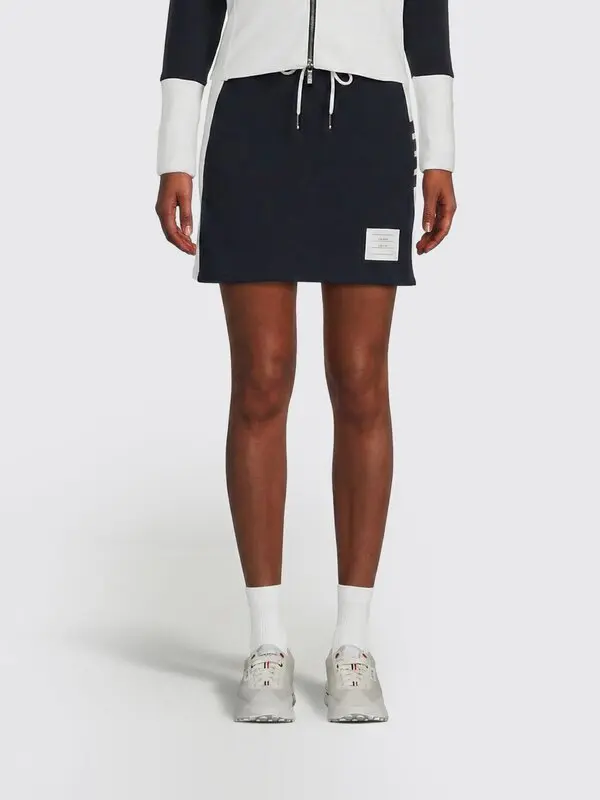 Thom Browne Cotton Mini Skirt