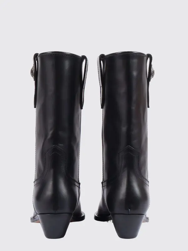 VIA ROMA 15 Leather Ankle Boots