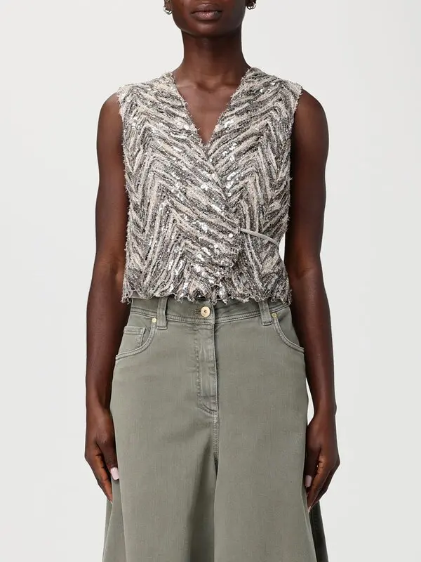 Brunello Cucinelli Linen Blend Vest