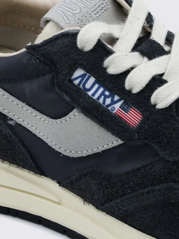 AUTRY Reelwind Suede And Nylon Sneakers