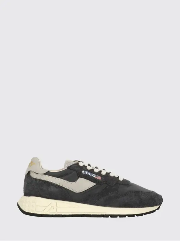 AUTRY Reelwind Suede And Nylon Sneakers - Black