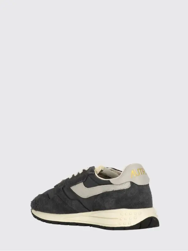 AUTRY Reelwind Suede And Nylon Sneakers - Black