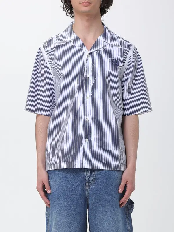 DIESEL® Striped Cotton Casual Shirt