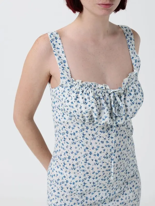 MAR DE MARGARITAS Viscose Printed Maxi Dress
