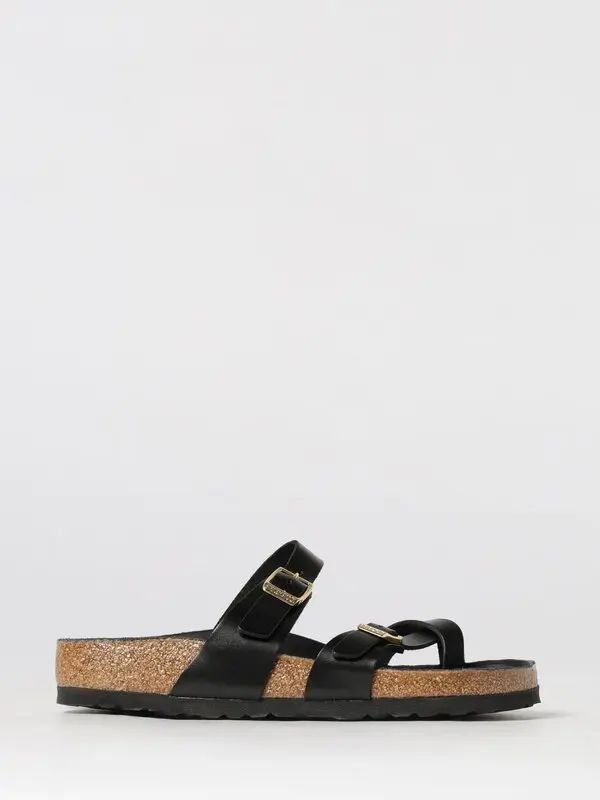 BIRKENSTOCK Mayari Sandals In Leather - Black