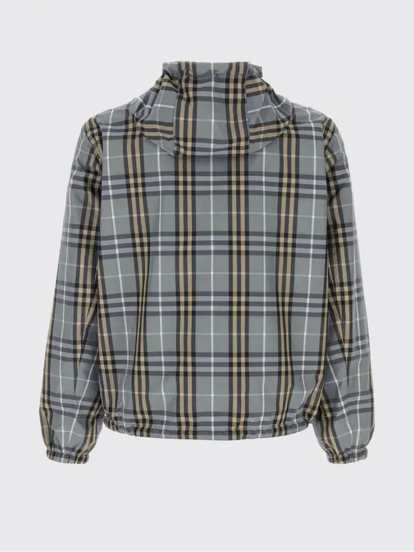 Burberry Tartan Polyester Hooded Jacket
