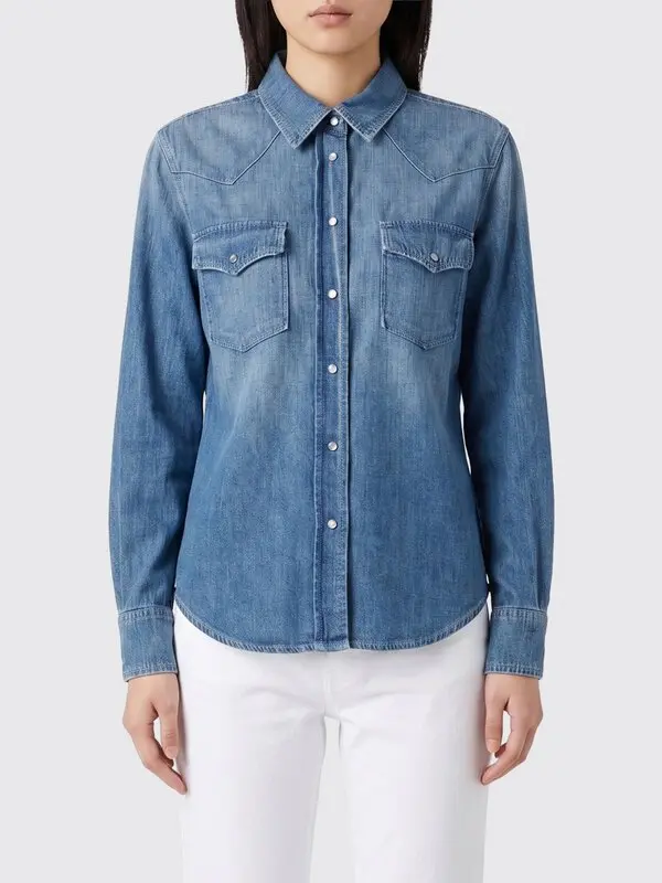 DONDUP Cotton Denim Shirt