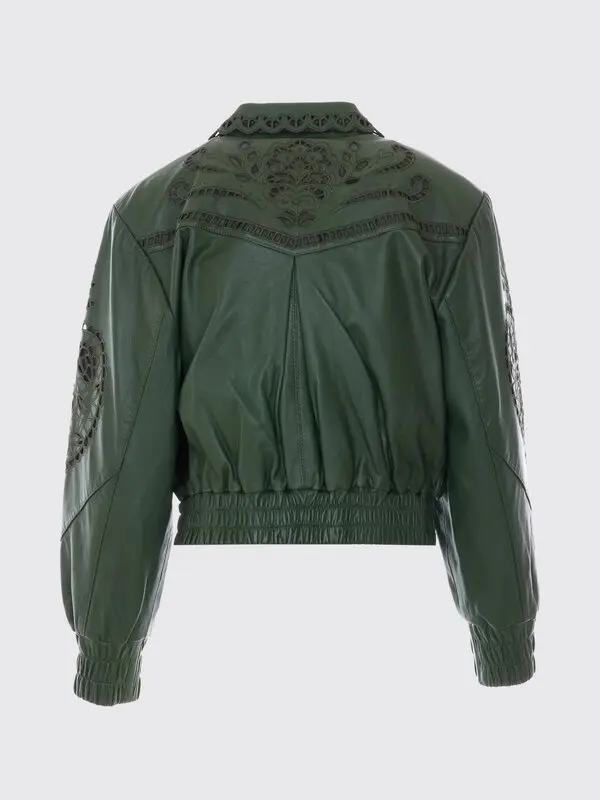 Farm Rio Leather Jacket