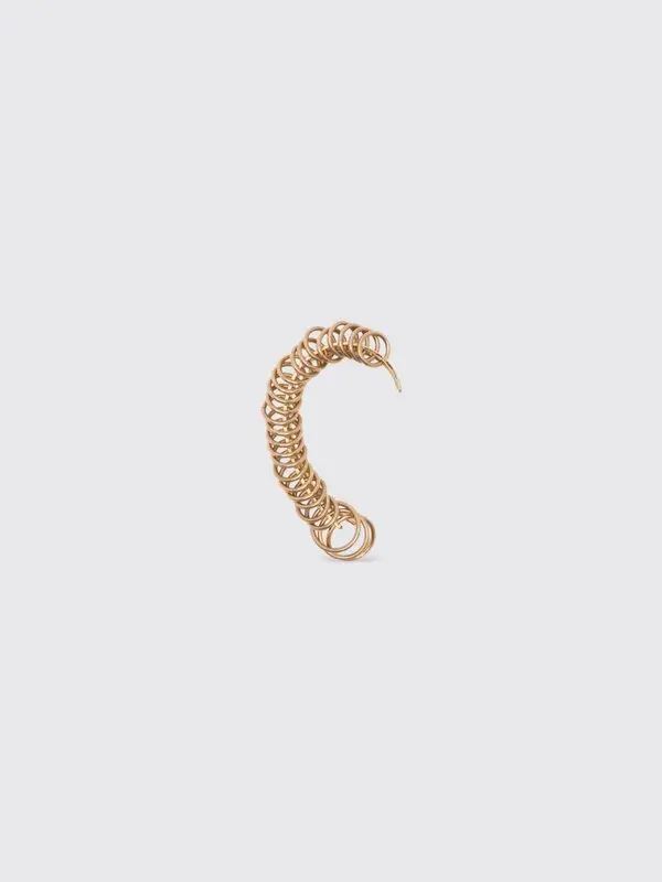 PANCONESI All-around Ear Cuff In Rhodium-plated Brass - Silver