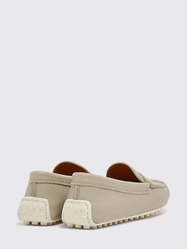 TOD'S Gommino Hammered Leather Loafers