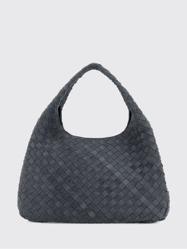 Bottega Veneta Campana Woven Suede Bag
