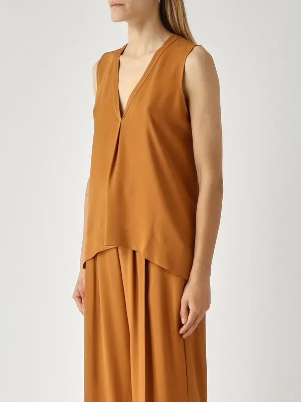 Malìparmi Silk Blend Blouse
