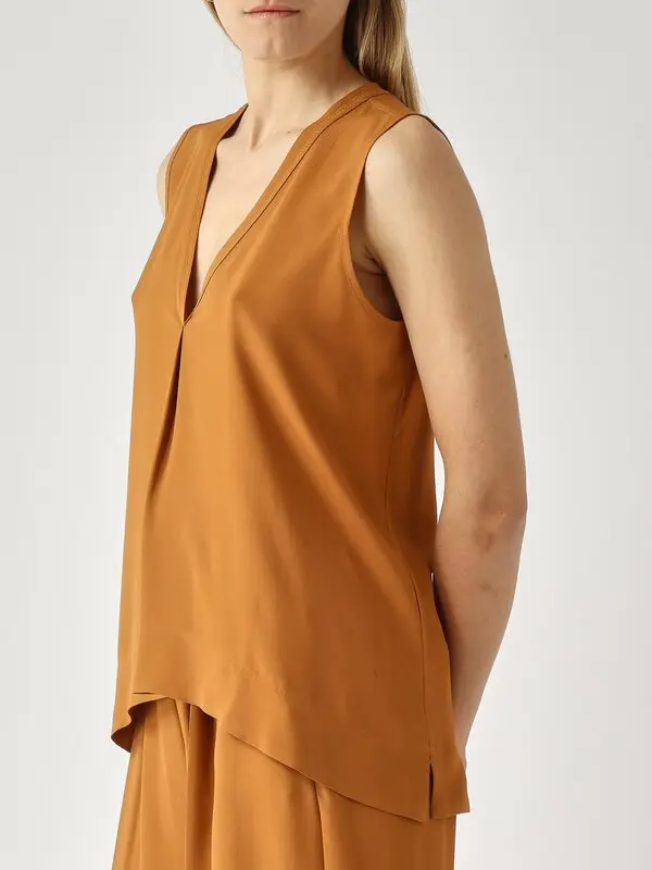 Malìparmi Silk Blend Blouse