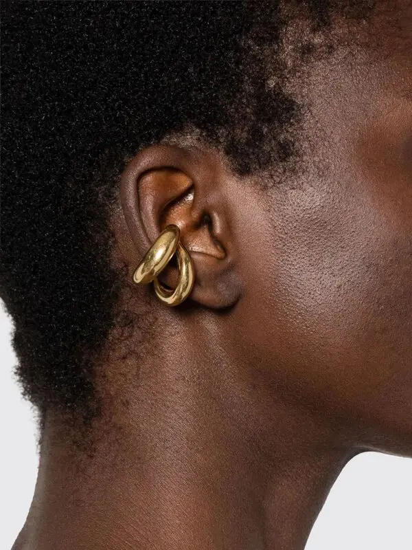 PANCONESI Blow Up Rhodium-plated Copper Ear Cuff - Silver
