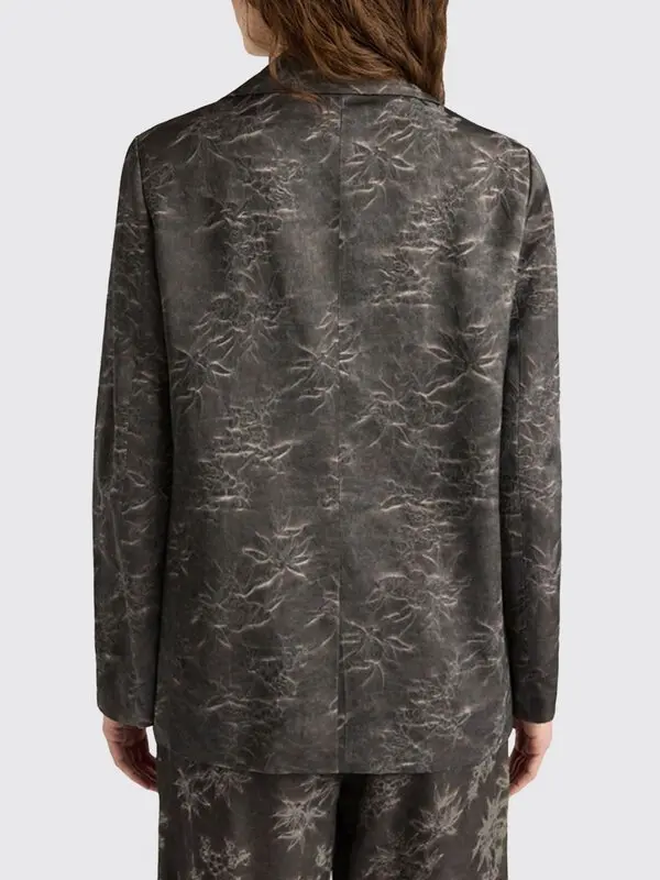Momoni Double-breasted Jacquard Viscose Blazer