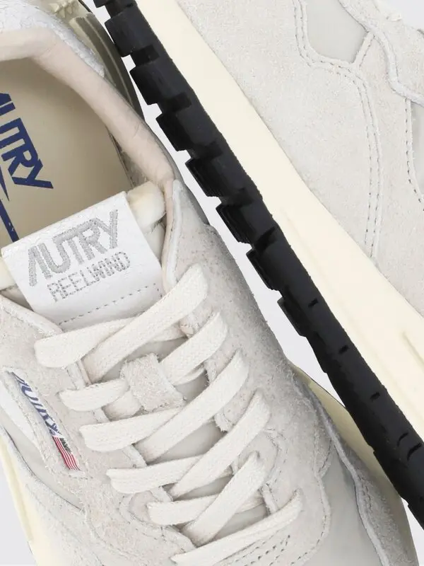 AUTRY Reelwind Suede And Nylon Sneakers