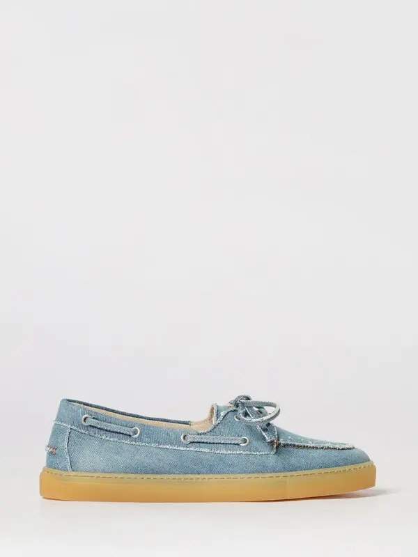 SUMMERY COPENHAGEN Paia Cotton Denim Boat Loafers