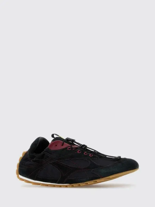 Bottega Veneta Orbit Flash Suede And Nylon Sneakers