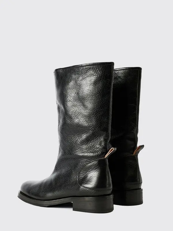 Our Legacy Haul Hammered Leather Boot