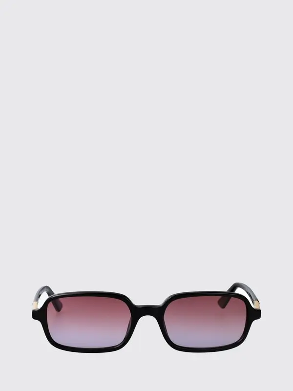 Chloé Acetate Rectangle Sunglasses - Black