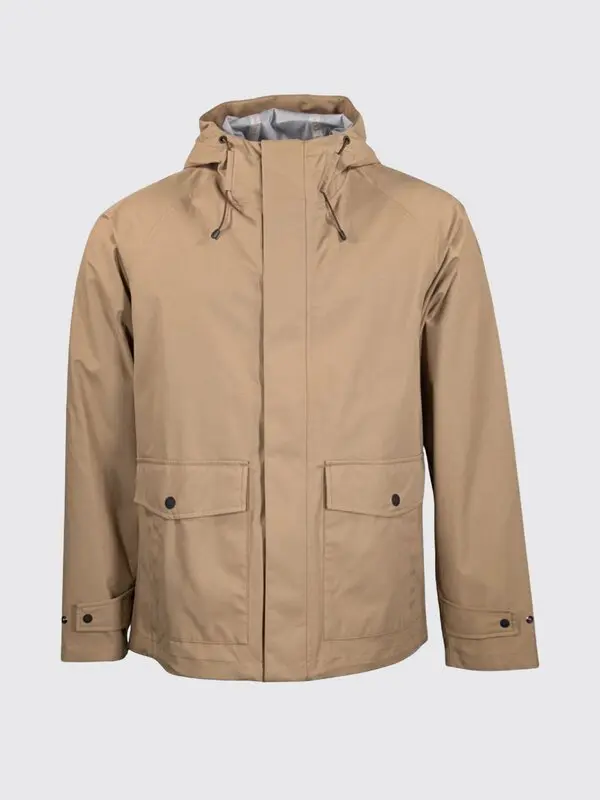 SAVE THE DUCK Cotton Hooded Parka - Brown