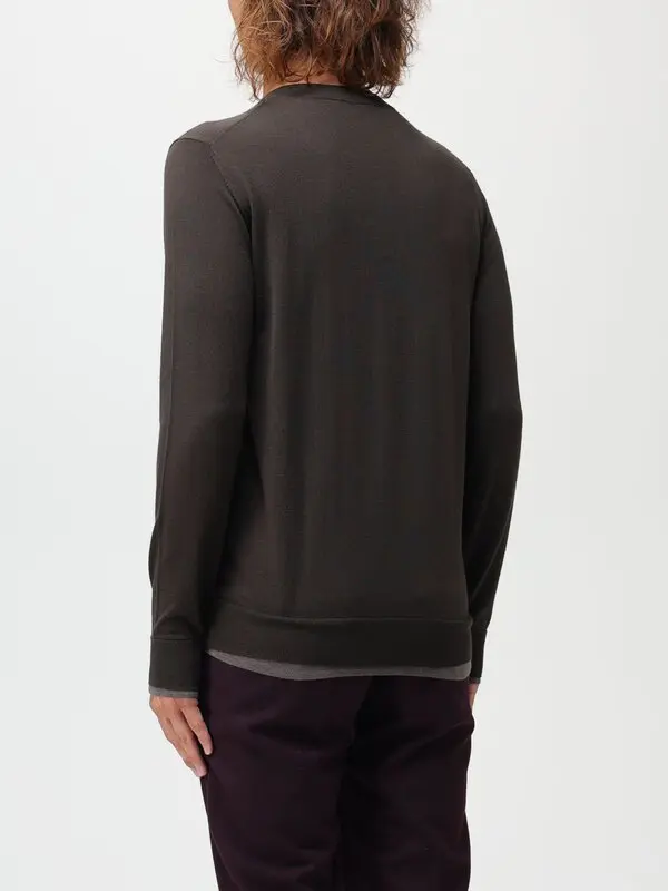 PAOLO PECORA Crew Neck Pullover - Dark