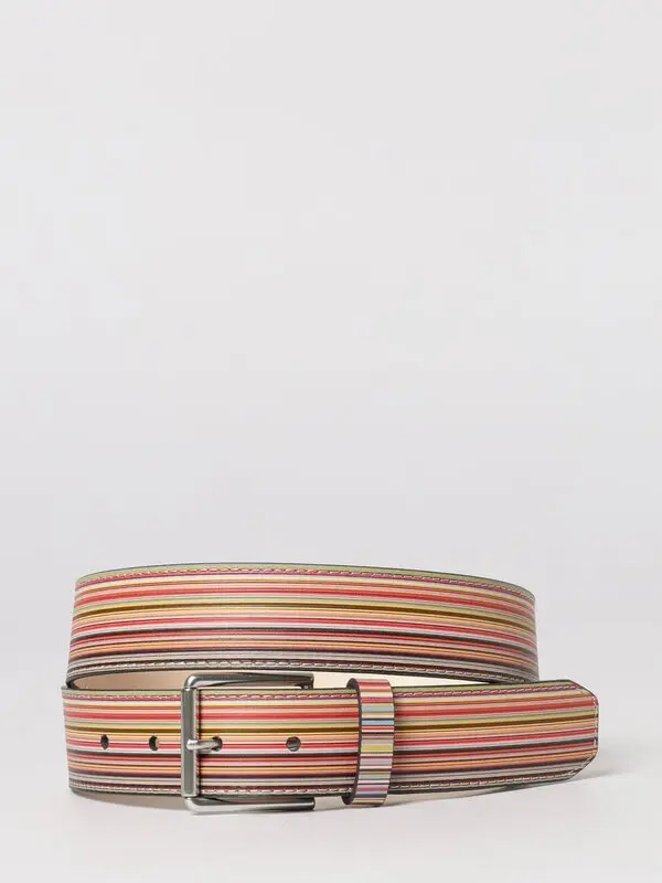 Paul Smith Striped Belt