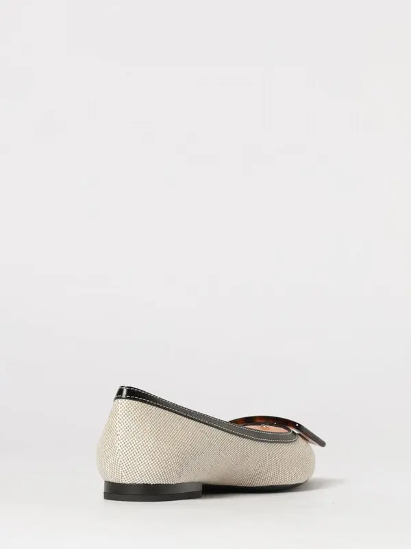 ROGER VIVIER Gommettine Ballerina Flats With Buckle Detail