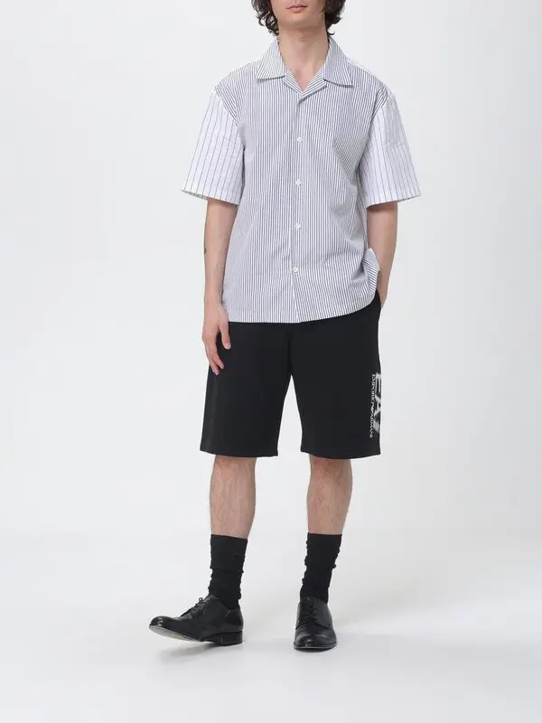 JIL SANDER Striped Cotton Casual Shirt