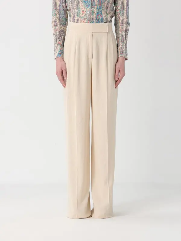Etro Classic Silk Blend Trousers
