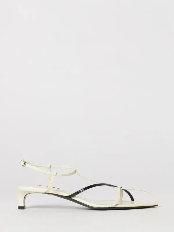 JIL SANDER Heeled Sandals - White