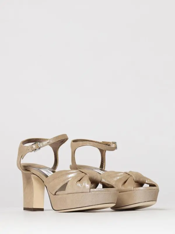JIMMY CHOO Heloise Suede Sandal