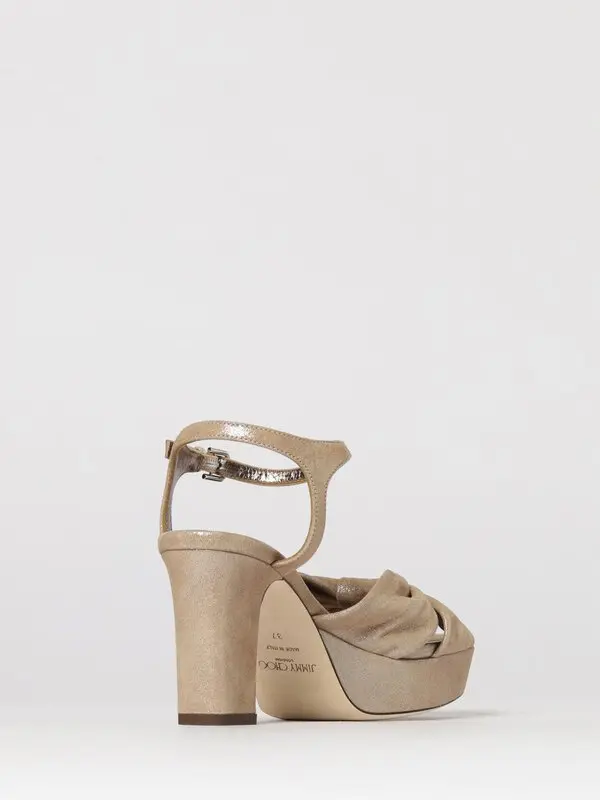 JIMMY CHOO Heloise Suede Sandal