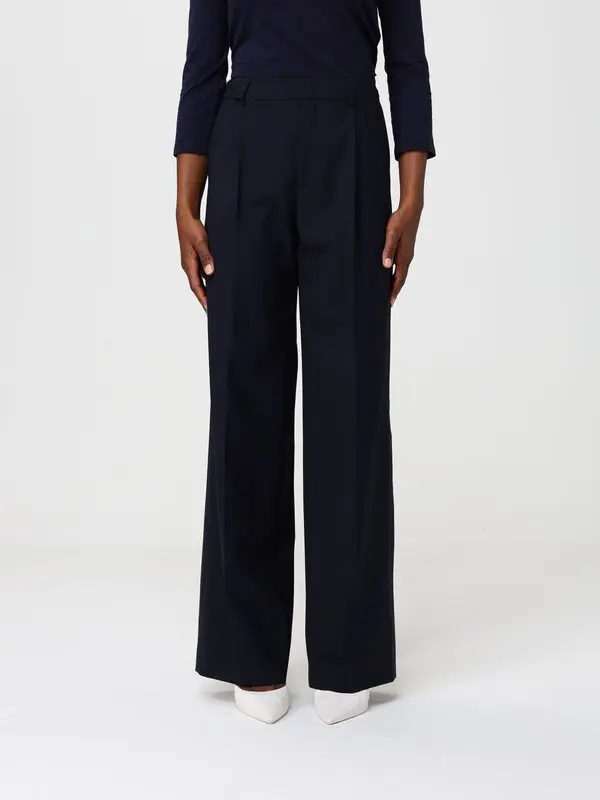 PT TORINO Wool Blend Wide-leg Trousers