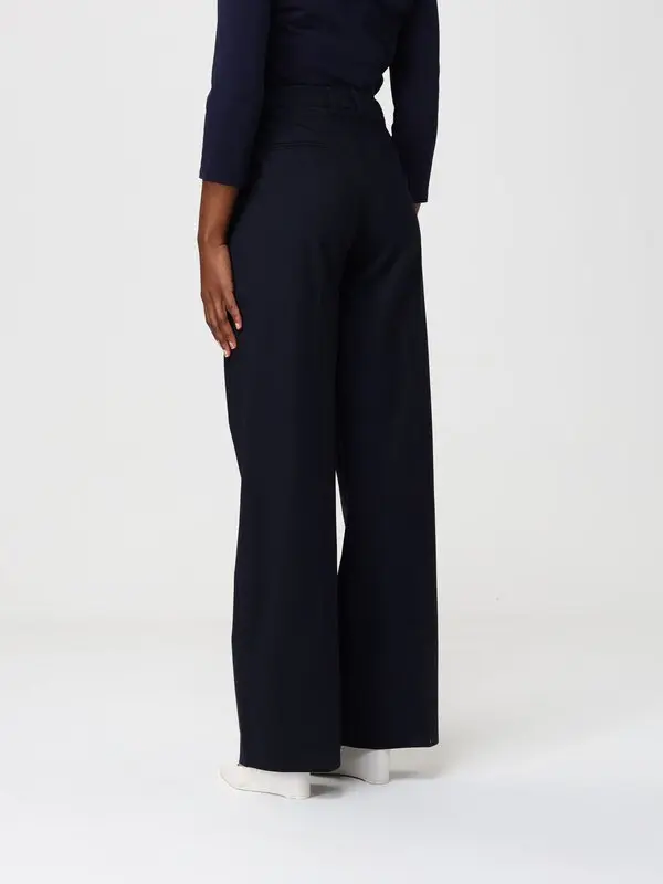 PT TORINO Wool Blend Wide-leg Trousers