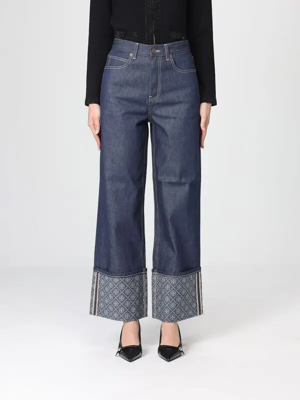 Tory Burch Jeans Colour - Blue